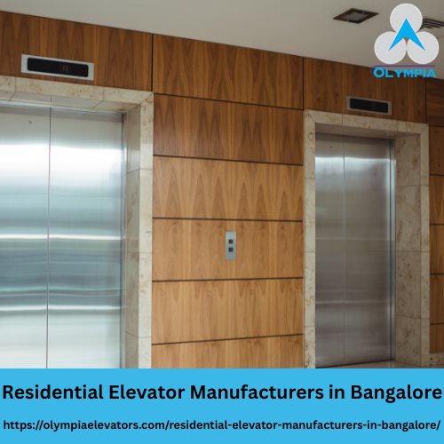 Residential Elevator Manufacturers in Bangalore - Olympia Elevators Pvt ...